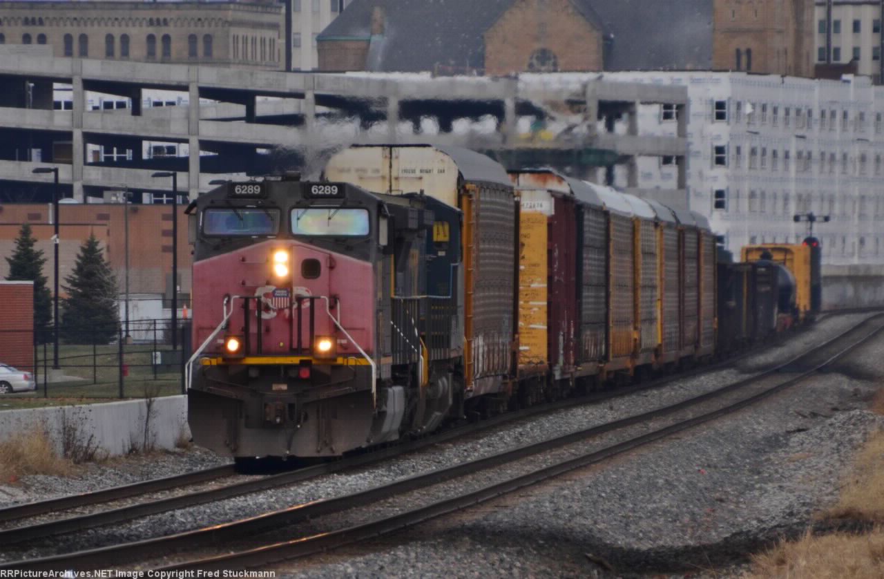 UP 6289 makes a rare appearance in these parts.